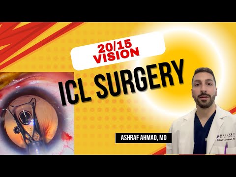 20/15 Vision with ICL Surgery!