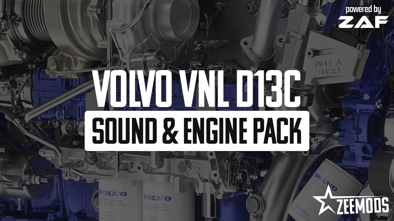 Volvo VNL D13TC Sound Pack 1.0.1 - ATS