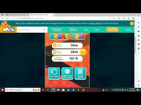 ABCYa Math Bingo New 2022