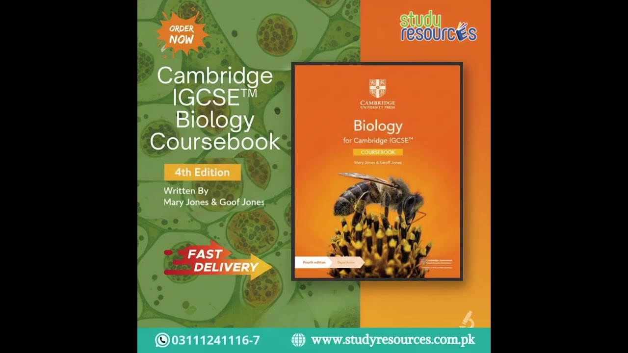 Cambridge IGCSE™ Biology Coursebook 4th Edition Written By Mary Jones