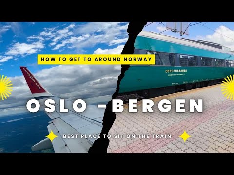 Best place to sit Oslo to Bergen by Train and Plane #traveltips #traintravel