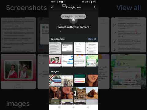 How to use Google Lens for translate pic words into English and Urdu speaking skills included new