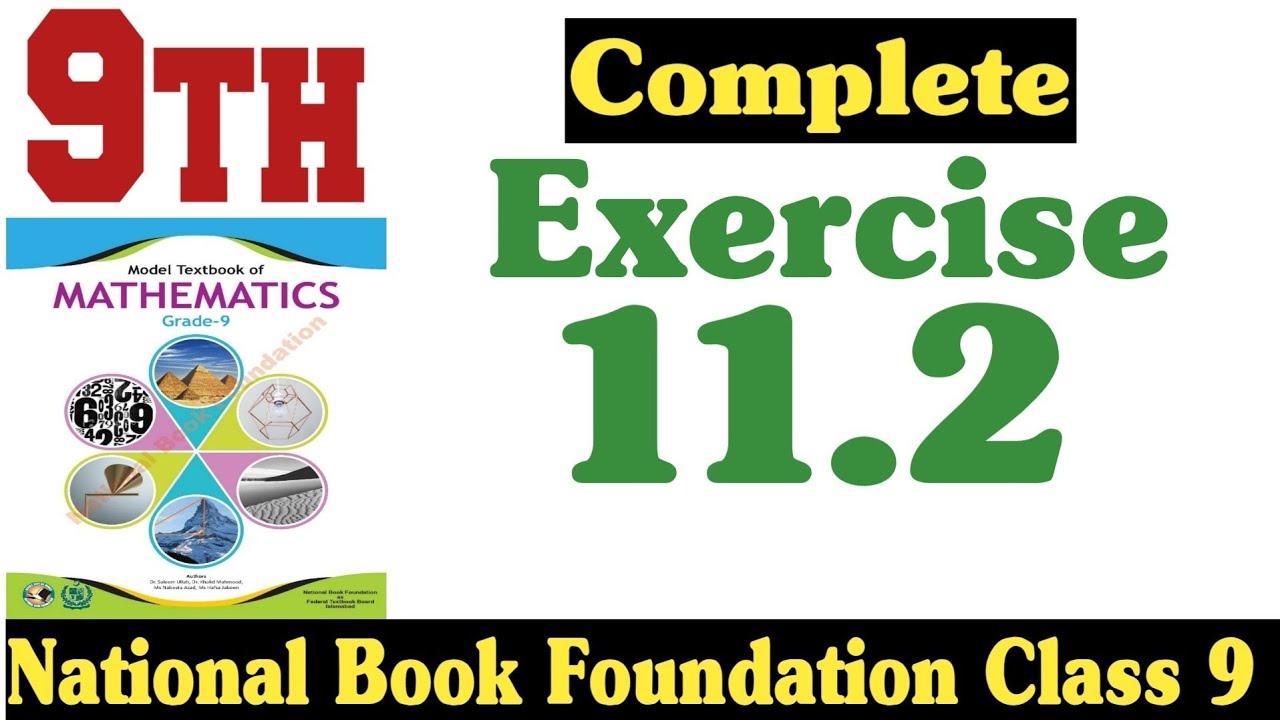 Class 9 Maths Chapter 11 Exercise 11.2 | Ex 11.2 Class 9 | 11.2 Maths Class 9 | NBF | Fazal Academy