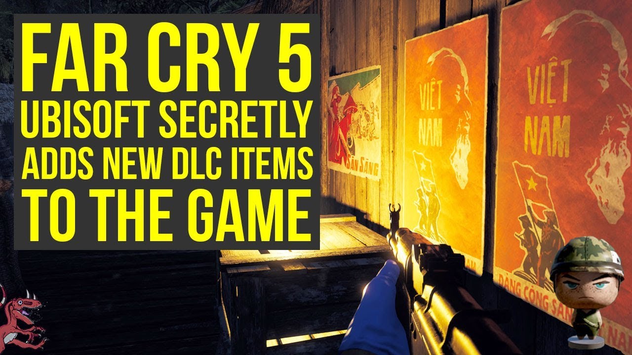 Far Cry 5 DLC - Ubisoft Secretly ADDS NEW DLC ITEMS With Latest Update & More (Far Cry 5 Vietnam DLC