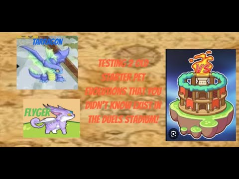 Testing old starter pet evolutions that you didn't know exist! | Prodigy Math Game