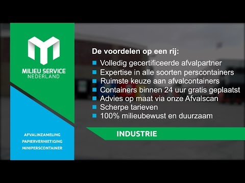 Industrie | Milieu Service Nederland