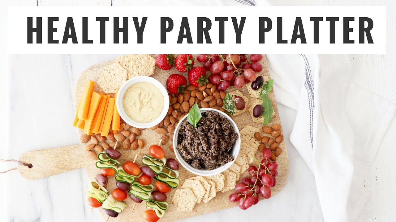 Plant-Based Charcuterie Board | Easy, Healthy Fall Party Foods | Healthy Grocery Girl