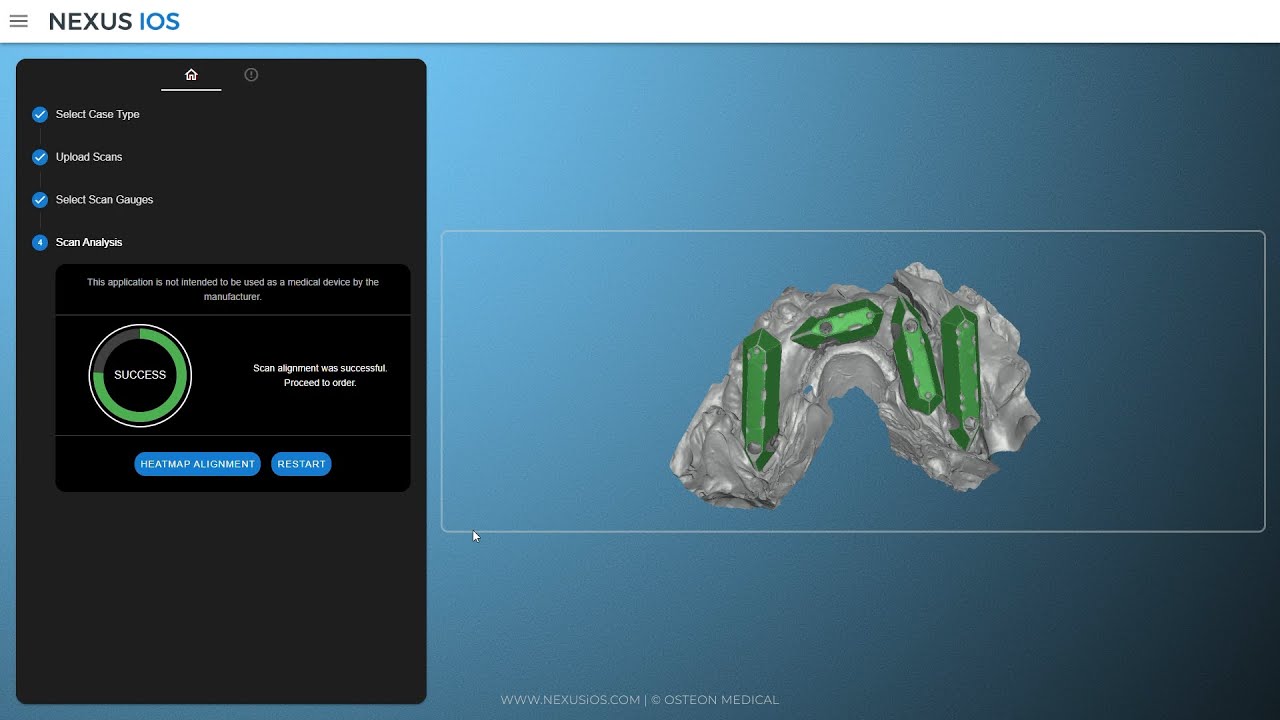 Nexus Analyzer - Successful Scans