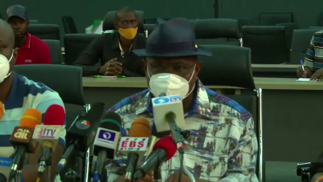 Press Briefing by PDP Governor's on Edo 2020 Election