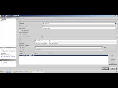13 Transaction Log Backup