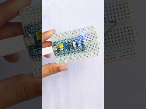 How to Upload Program in STM32 Blue Pill | STM32F103C8T6 Programming #stm32 #bluepill