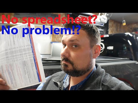 Forscan, you do NOT need a spreadsheet.......