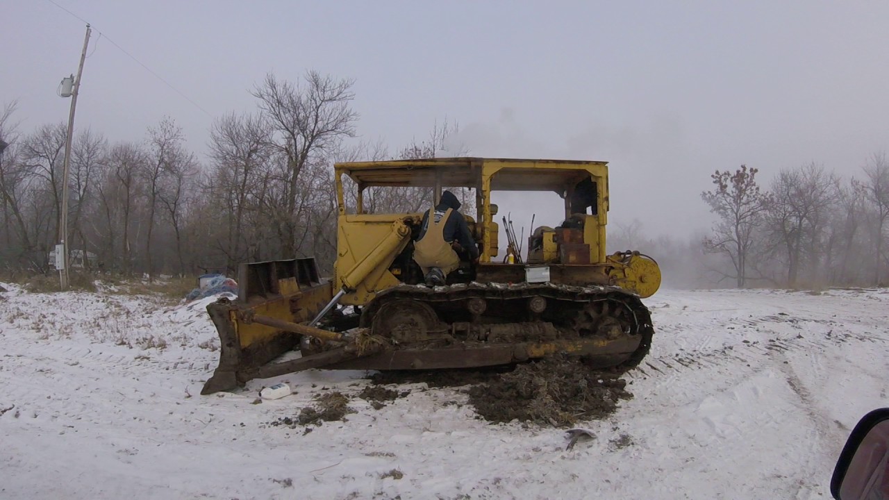 1956 CAT D7 cold start