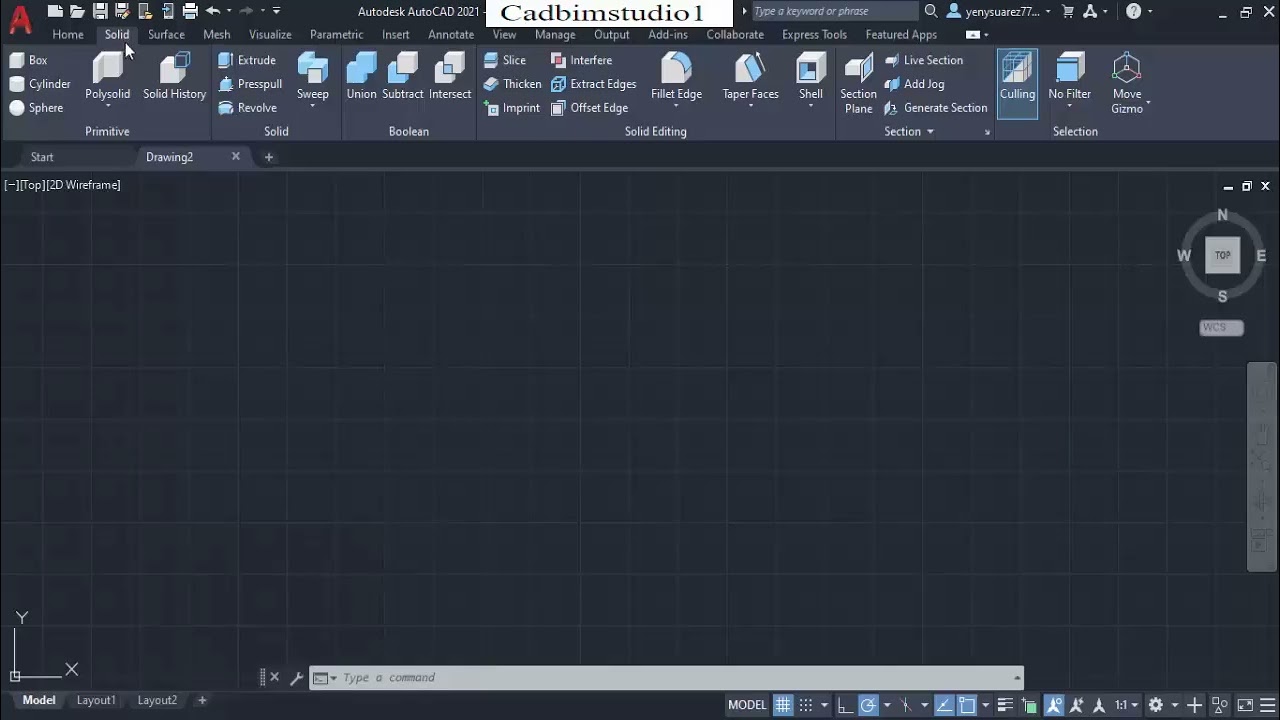 1 CURSO AUTOCAD 3D CONOCIENDO LA INTERFAZ