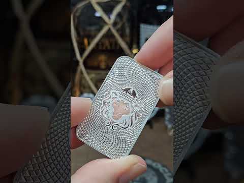 The World's Most Beautiful Silver Bar!! #silver #bullion #collection #stackerssocial #scottsdale