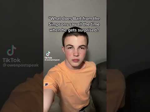 What does Bart say?