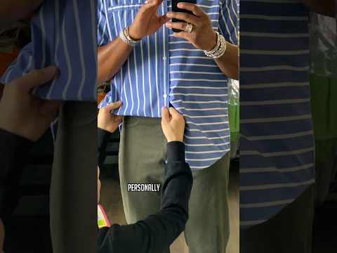 FIRST TIME AT THE TAILOR? (watch this)