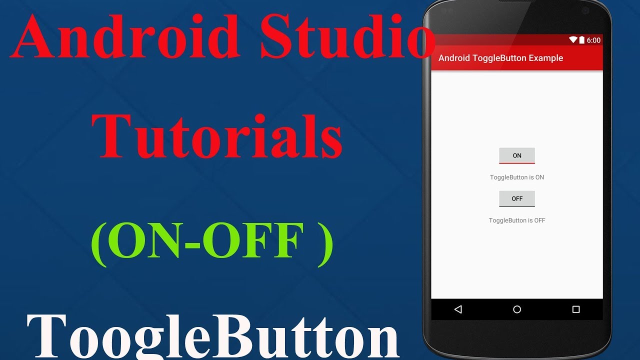 Android Studio Tutorial - Custom Toggle Switch Design & Integration with Source code
