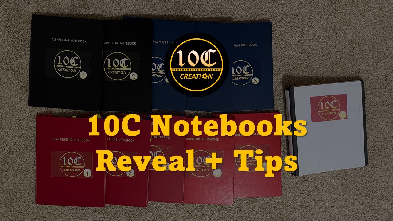 10C Engineering Notebooks Reveal + Tips - VRC - VEX Forum