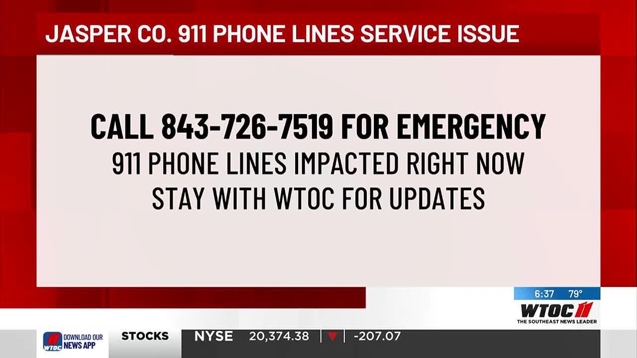 Jasper Co. experiencing problems with 911 phone service