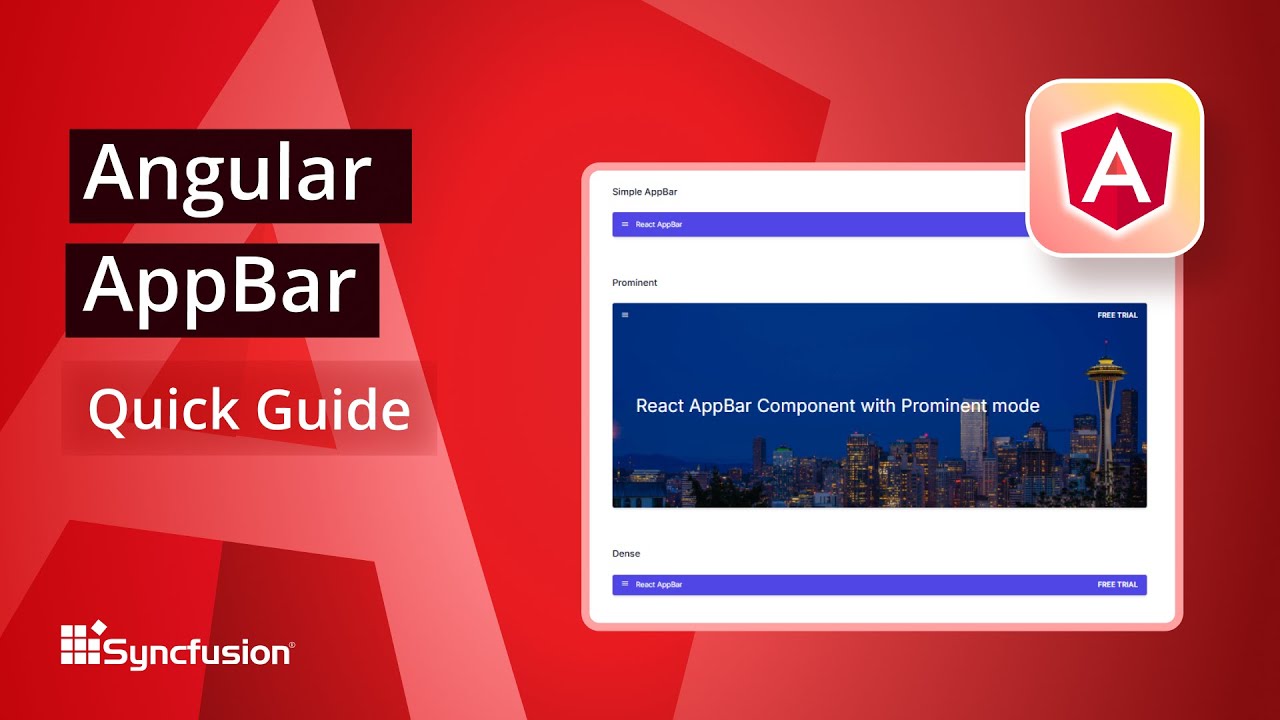 Angular AppBar: The Ultimate Feature Walkthrough