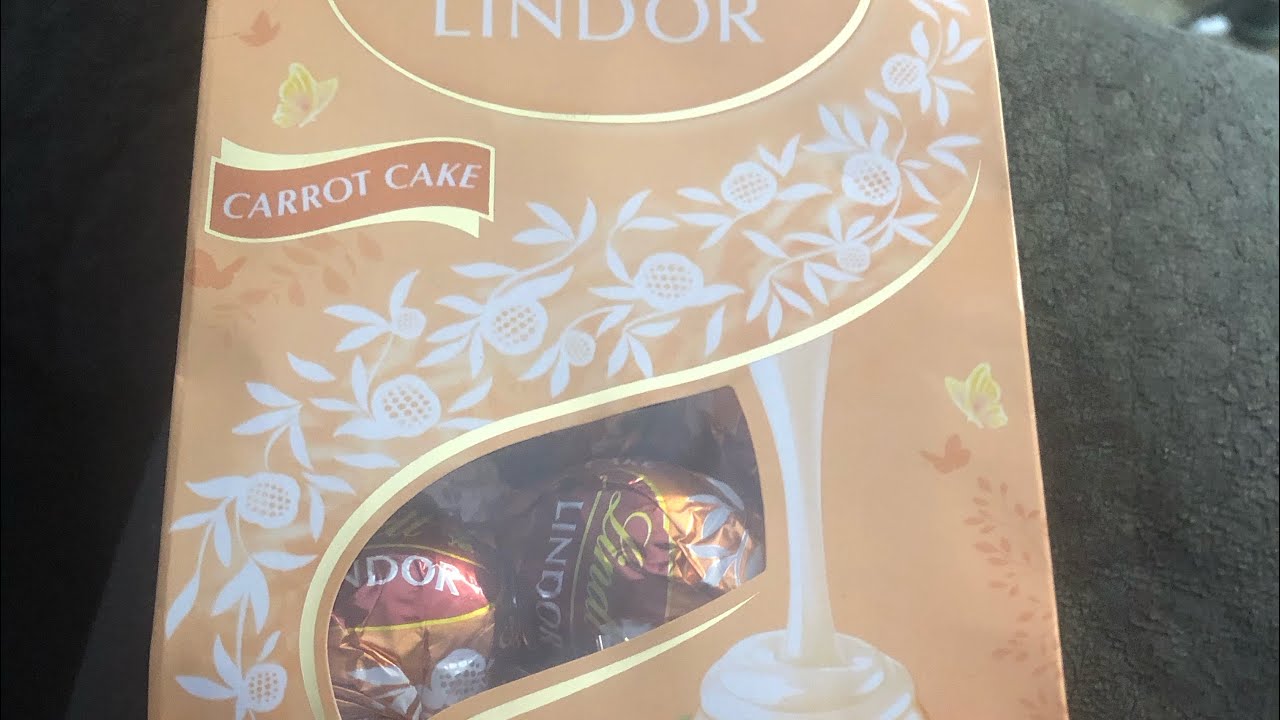 LINDOR Lindt Easter Carrot Cake  review