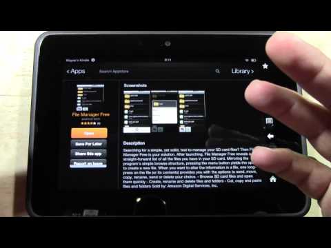 Kindle Fire HD: How to Download Google Maps (Part 2) from Kindle
