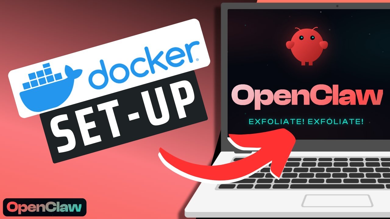 How To Install and Setup OpenClaw (Clawdbot) With Docker - OpenClaw Docker Setup