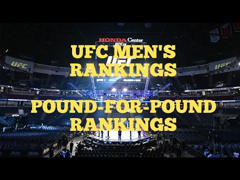 UFC MEN'S rankings 2024π¨π¨π±π±