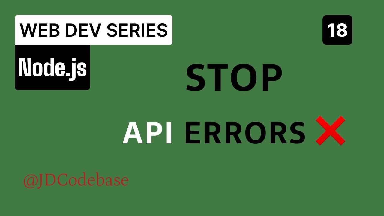 Validation & Error Handling in Express JS (Beginner Friendly) 🔥
