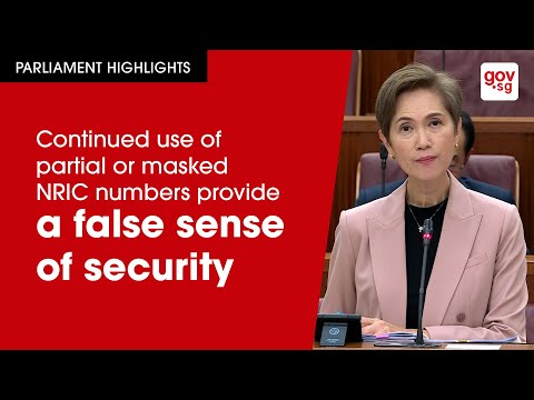 Continued use of partial or masked NRIC numbers provide a false sense of security