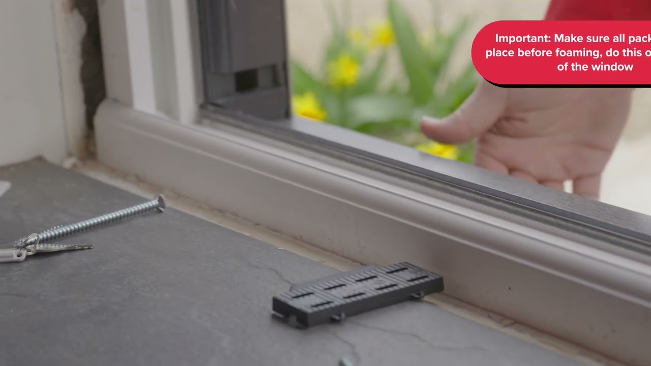 How to install an ECOSlide® Sash Window