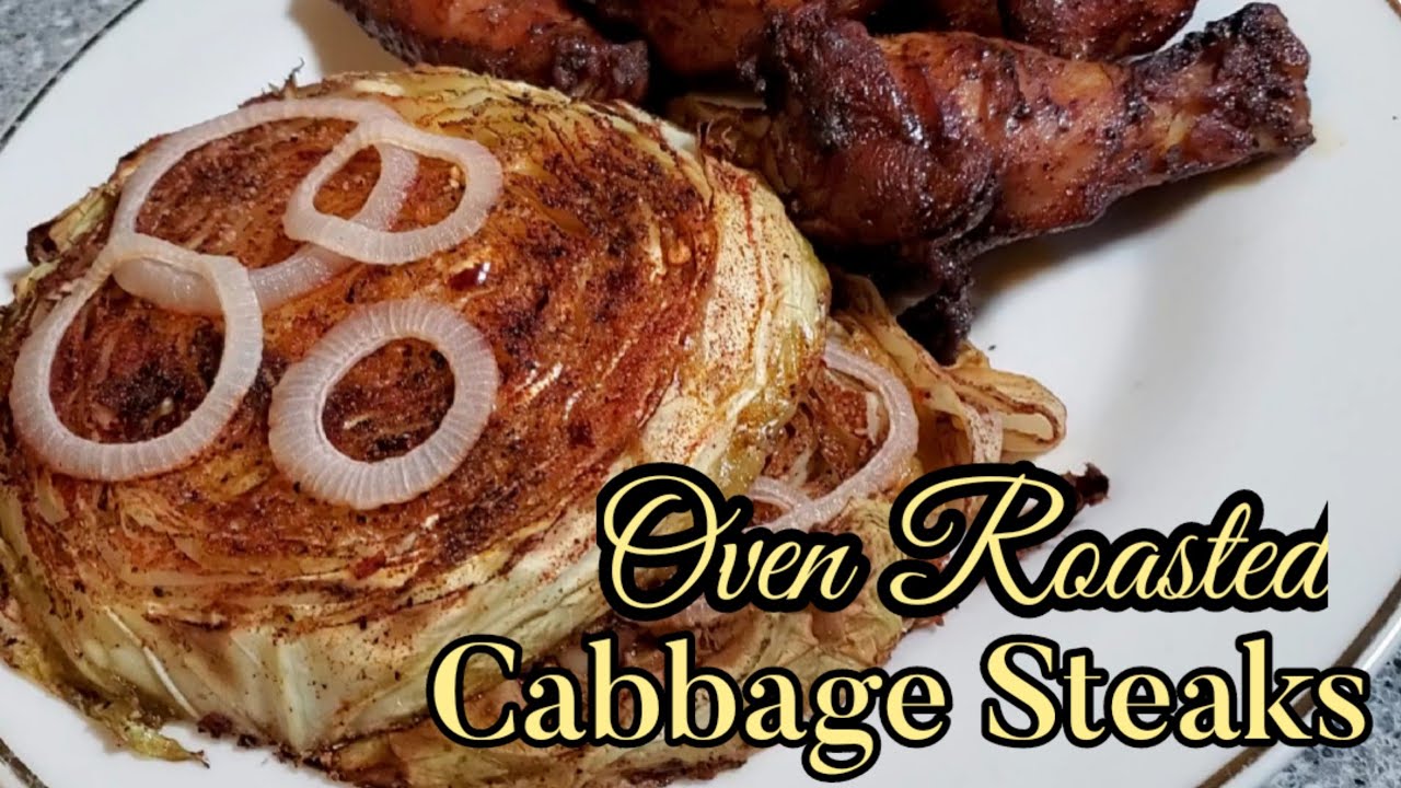 How to make delicious Oven Roasted Cabbage Steaks.