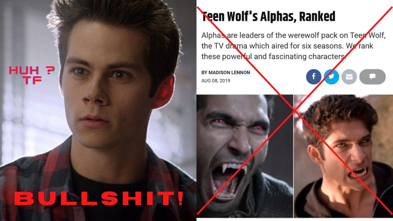 SCREENRANT: Teen Wolf Alphas Ranked DEBUNK