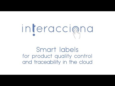Interacciona, smart labels for product quality control and traceability in the cloud