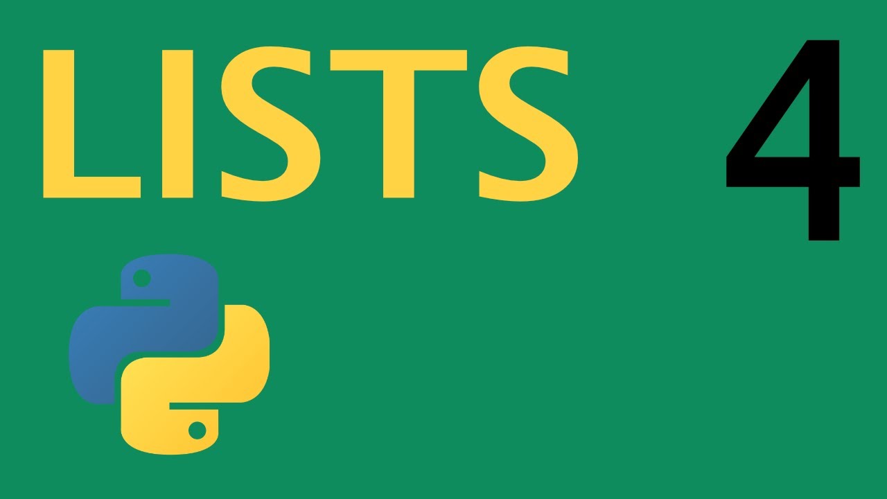 Python Programming - Data Structures [Lists] - Part I - Paul Mahon