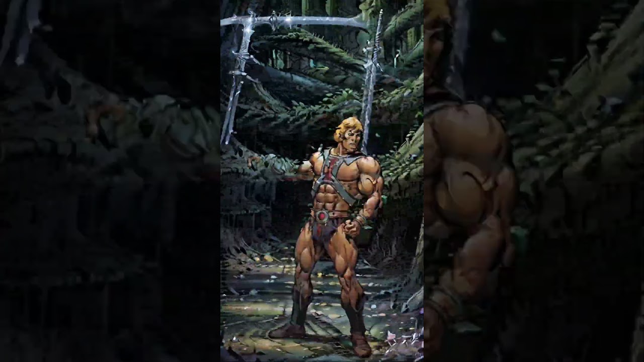 He-Man Sword Practice 🗡️🛡️ | Stable Diffusion Deforum Animation