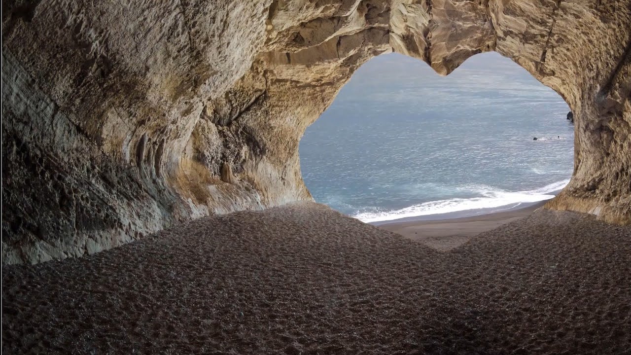 [UHD] Full ultra HD Cave | Beach video | forest | no copyright video | royalty free video footage
