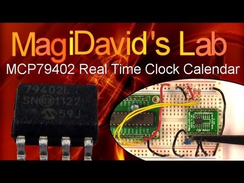 MD Lab: MIcrochip's 79402 Real Time Clock Calendar