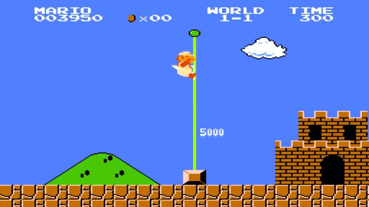 Super Mario Bros (NES) Level 1-1