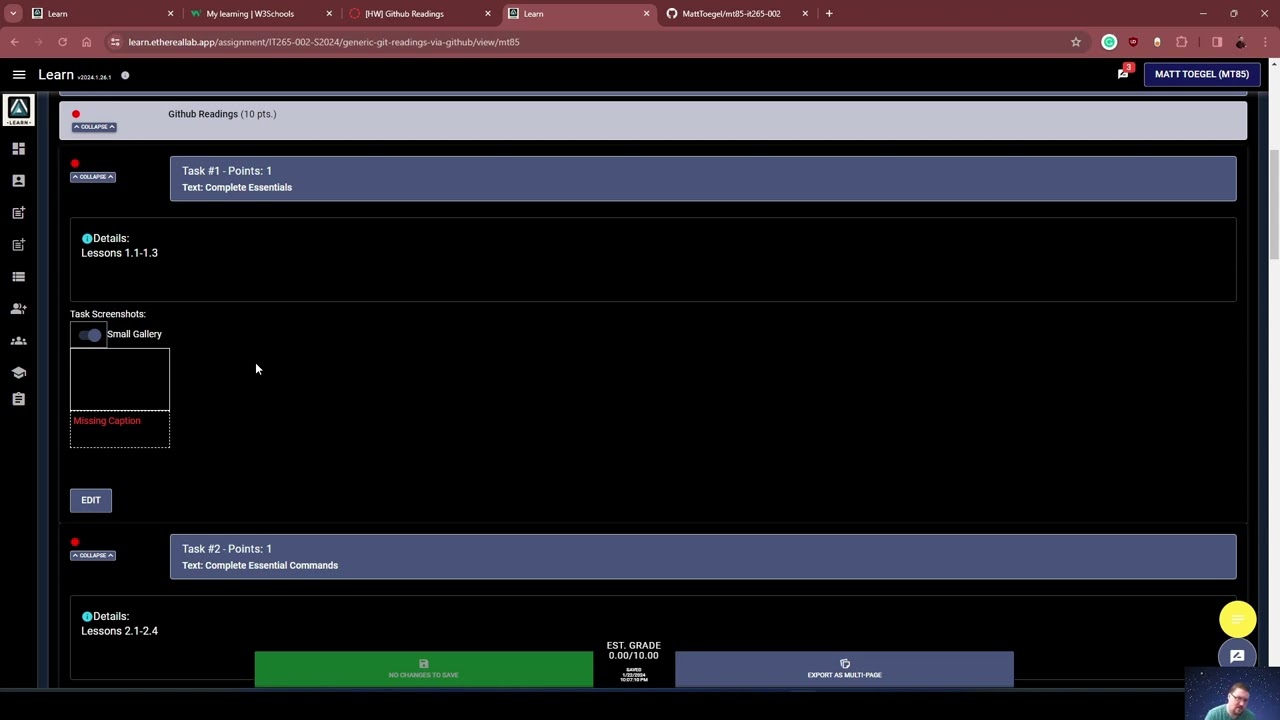 Homework Submission Guide 2024 - Github Version