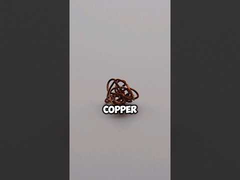 Turning magnesium into copper.😮 #science