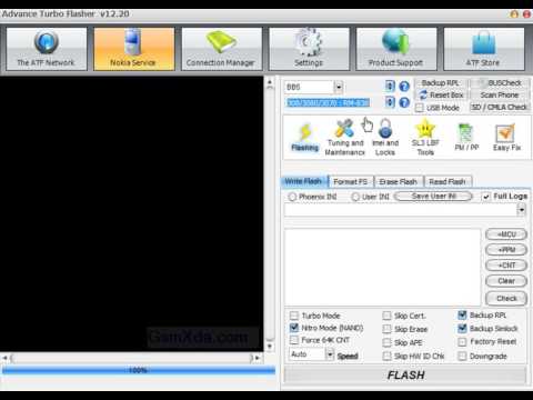 Nokia 308 RM 338 Flash done in ATF Box by GsmHelpFul