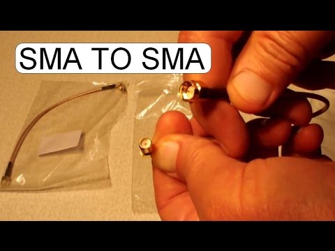 UNBOXING SMA TO SMA RF COAXIAL CABLE