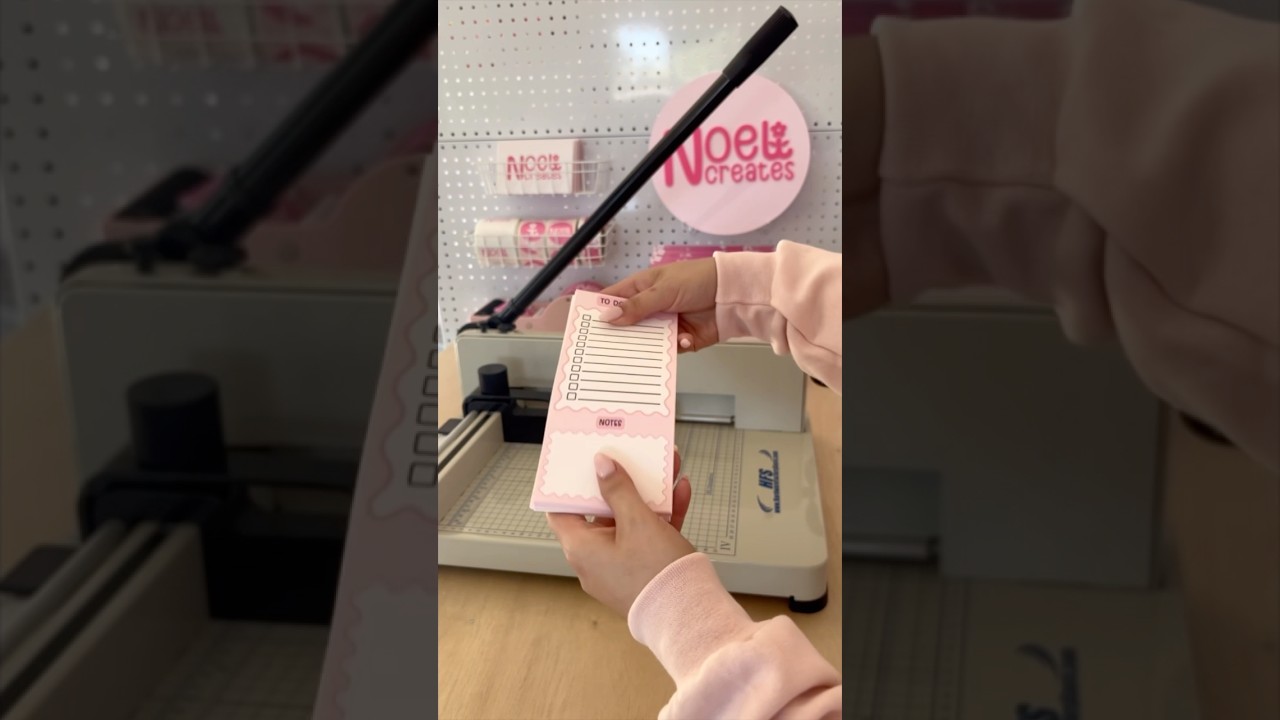 Let’s make notepad ✨ASMR✨These are launching tomorrow August 8th 7 PM PT!