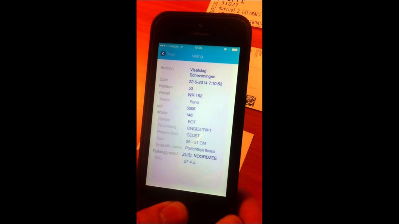 iOS Datamatrix Scan