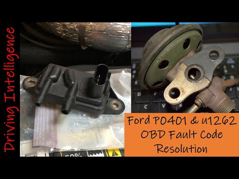 How To Diagnose & Repair / Fix Ford EGR Circuit Failure P0401 & U1262 Communications Fault: F150