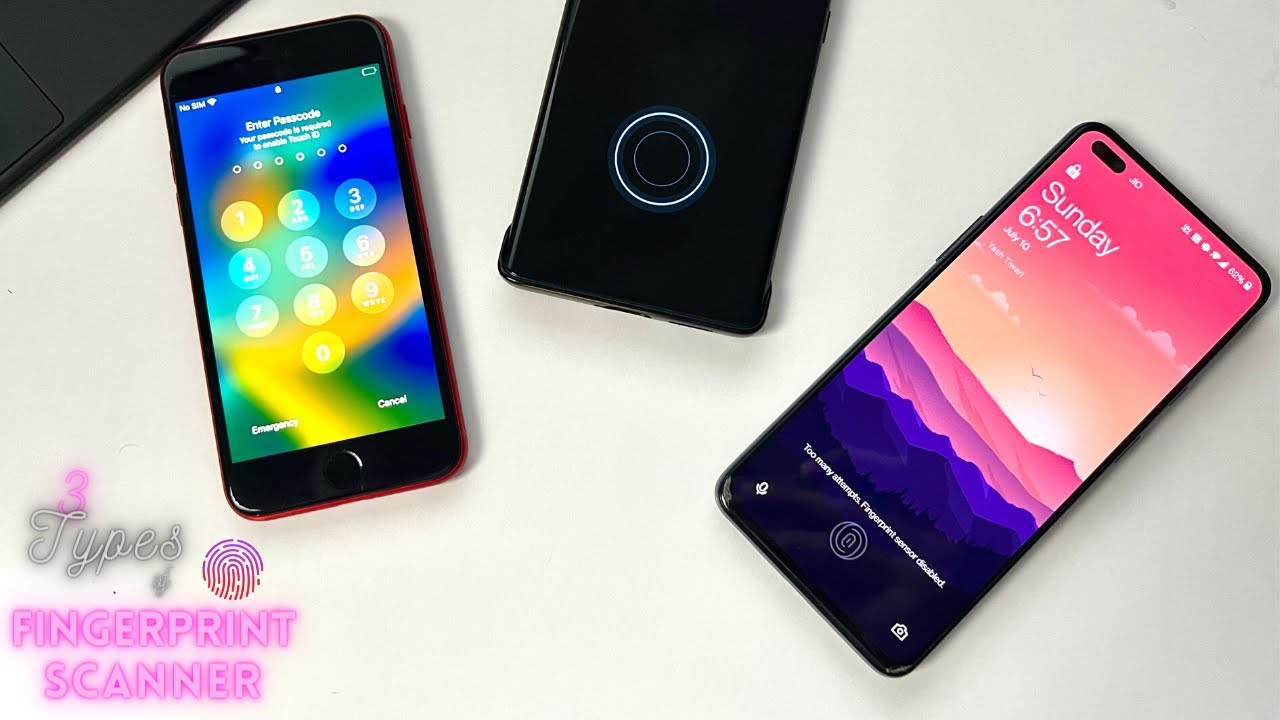 Best Fingerprint Scanner in Phone between 3 Types? #shorts | #MostTechy