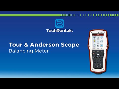 Setting up a Tour & Anderson Scope Balancing Meter