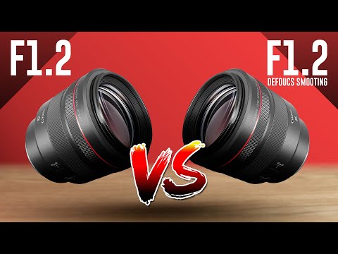 Canon RF 85mm f/1.2 L vs DS version (3447C005AA)